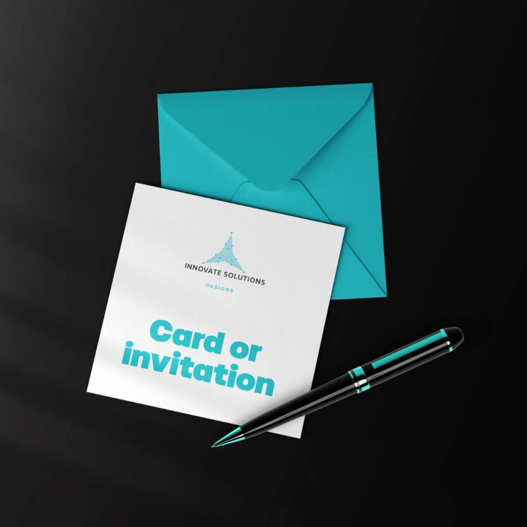 Custom card design | ISG Designs