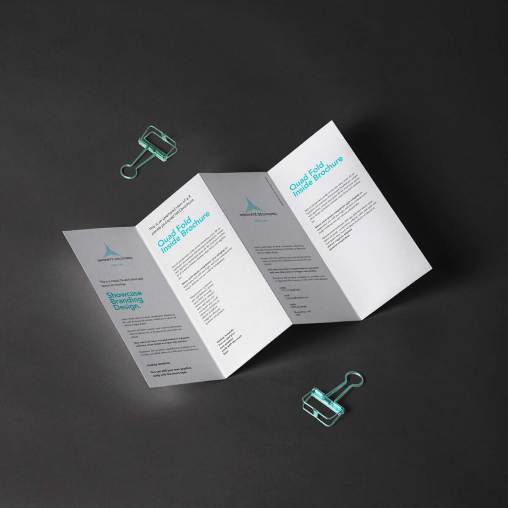 Custom brochure design | ISG Designs