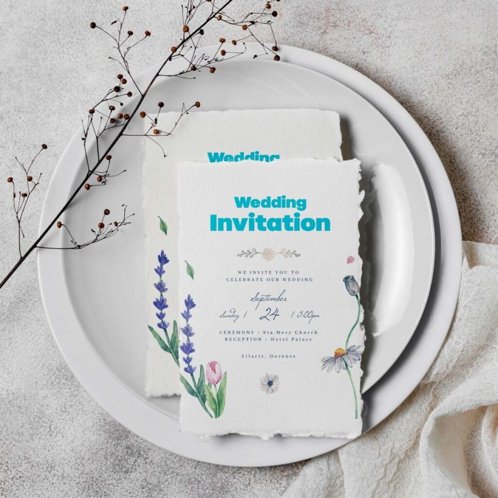 Custom wedding invitation design to celebrate | ISG Designs